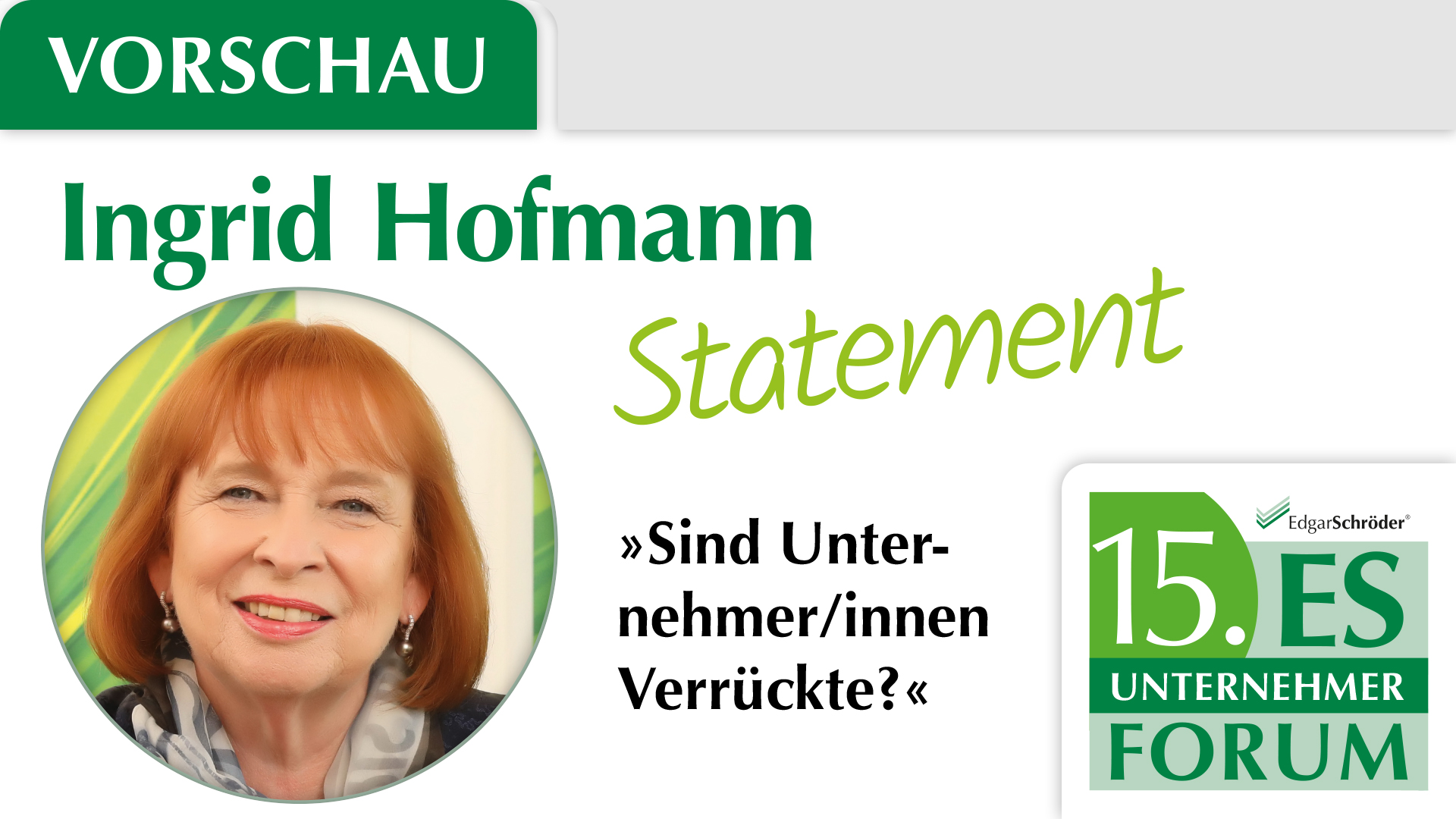 Vorschau des Speaker-Line-ups Teil 8: Ingrid Hofmann – Seminare ...